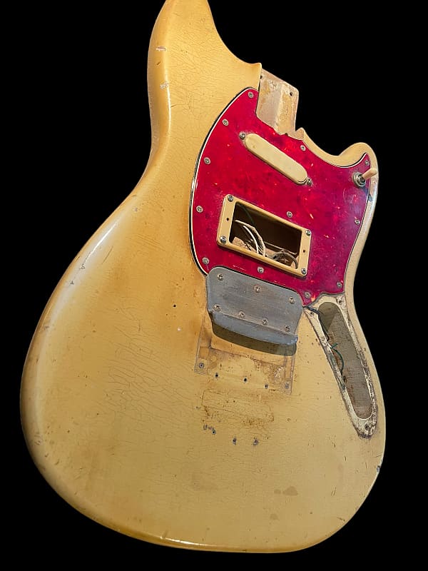 Fender Duosonic/Musicmaster Body 1964/1965 Olympic White Fits | Reverb