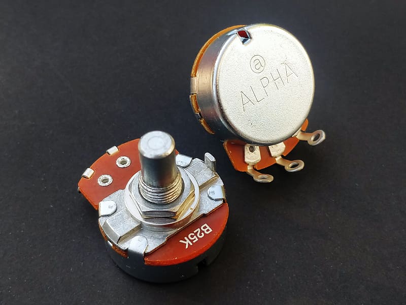 1x Ful Size Alpha 25K Linear Potentiometer Pot for | Reverb Australia