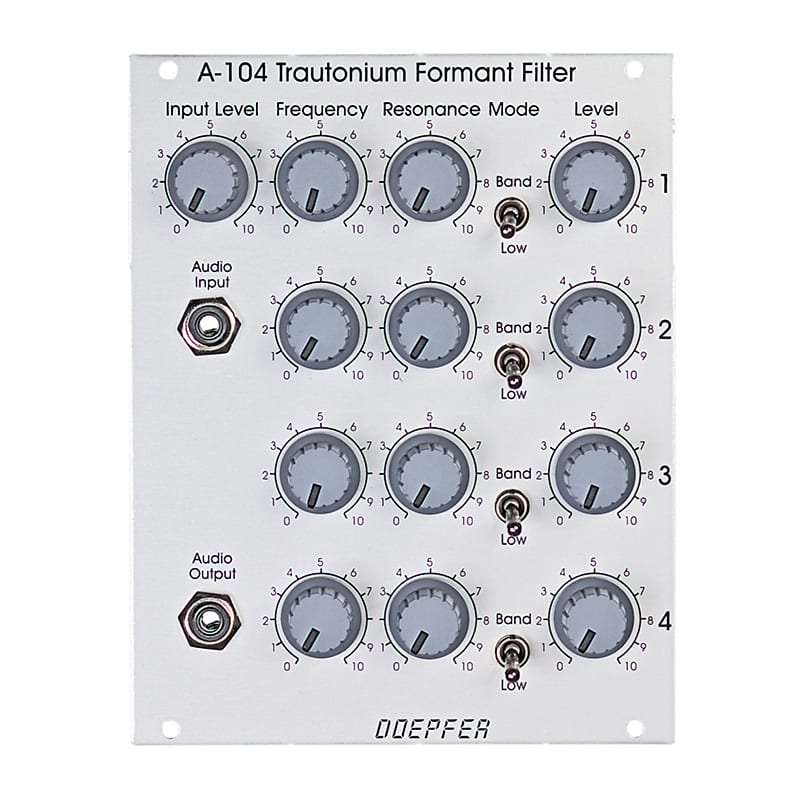 Doepfer A-104 Trautonium Formant Filter - Filter Modular | Reverb