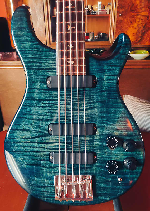 PRS Curly Bass V - first PRS bass | Reverb