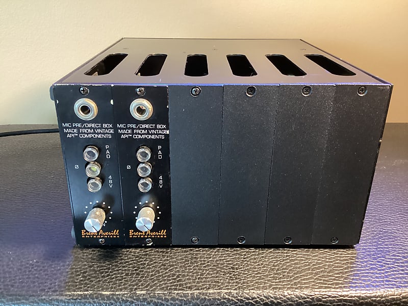 Brent Averill Enterprises Vintage API 312 Pair with 6 Space | Reverb