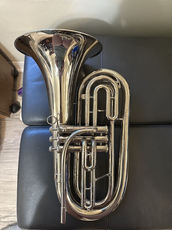 Moz Marching baritone Bb 2021 - Silver | Reverb