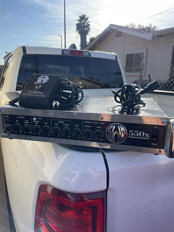 Swr 550x bass guitar amplifier head tube | Reverb