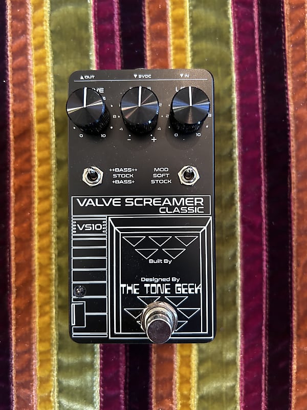 The Tone Geek Valve Screamer classic! VS10 2023 - Black | Reverb