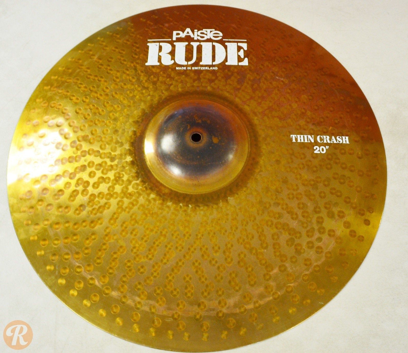 Paiste 20" RUDE Thin Crash Cymbal | Reverb