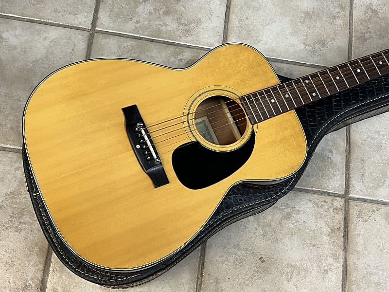 1970s Penco Acoustic Guitar Made in Japan MIJ alligator case | Reverb