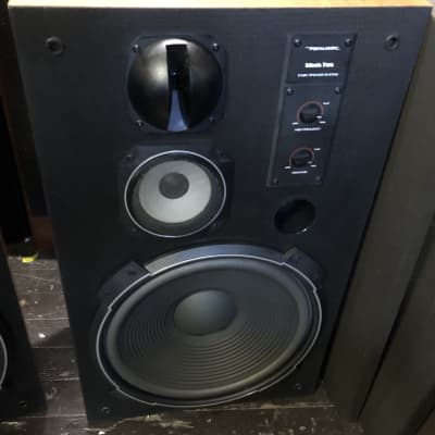 Realistic Mach 2 Vintage Stereo Speakers 15" Woofers 1984 | Reverb