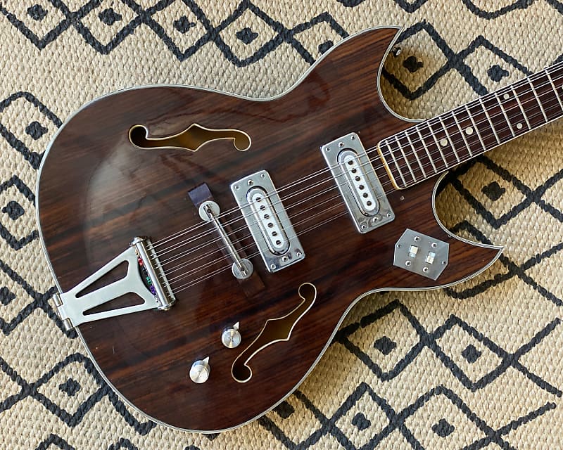 '60s Greco GT128 'Arthur Smith' Model - 12-String Hollowbody | Reverb