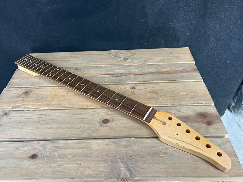 Real Life Relics Strat® Neck Aged Maple Rosewood RLR-STMR # 9 | Reverb