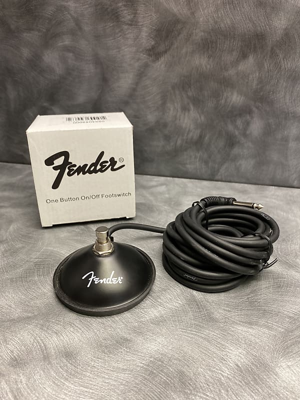 Fender 1-Button Economy On/Off Footswitch (1/4” Jack) | Reverb