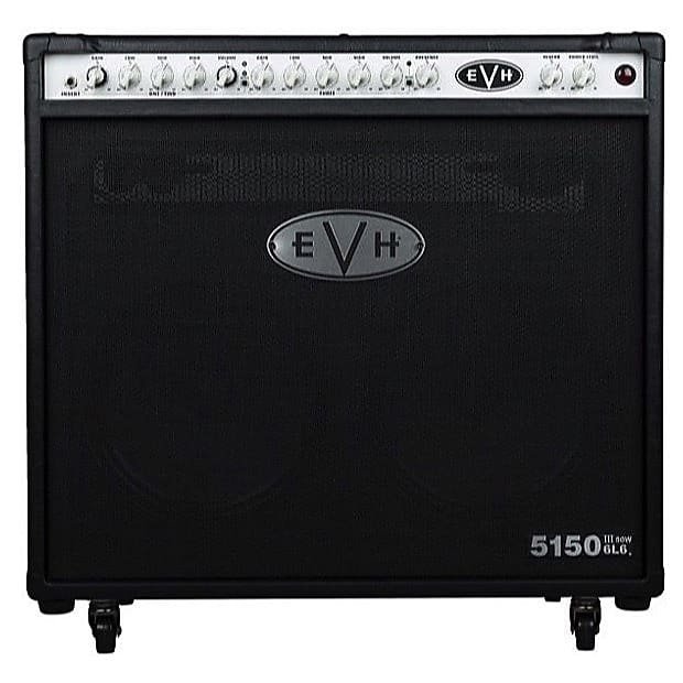 EVH 5150III 50 Watt 6L6 2x12 Guitar Combo Amplifier, Black | Reverb