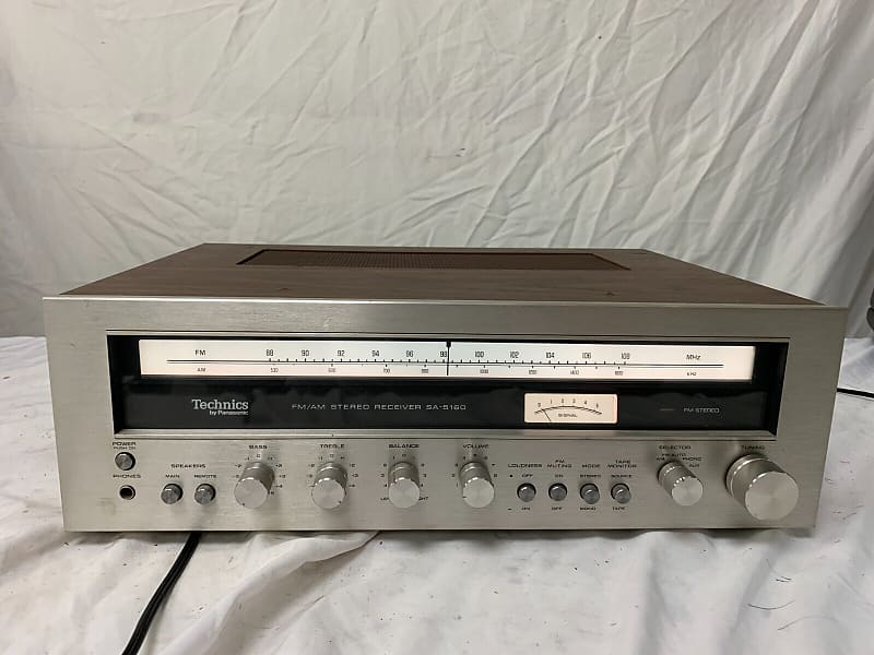 Technics Panasonic SA-5160 FM/AM Stereo Receiver tested and | Reverb