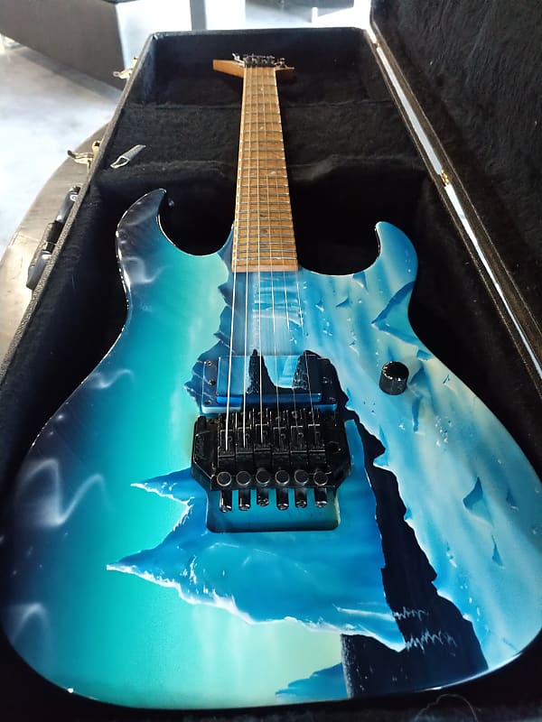 Moser Strat 1989 Dan Lawrence Graphic | Reverb