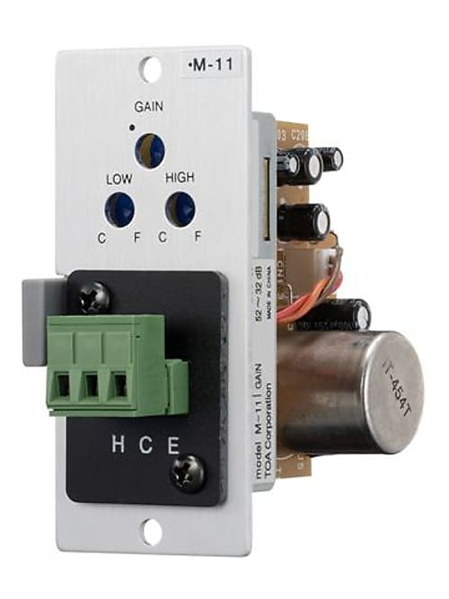 TOA M11S Microphone Input Module with Mute-Receive for 900 | Reverb