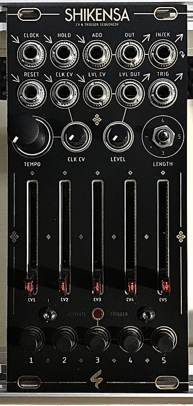 ST Modular Shikensa cv and trigger Eurorack sequencer module | Reverb