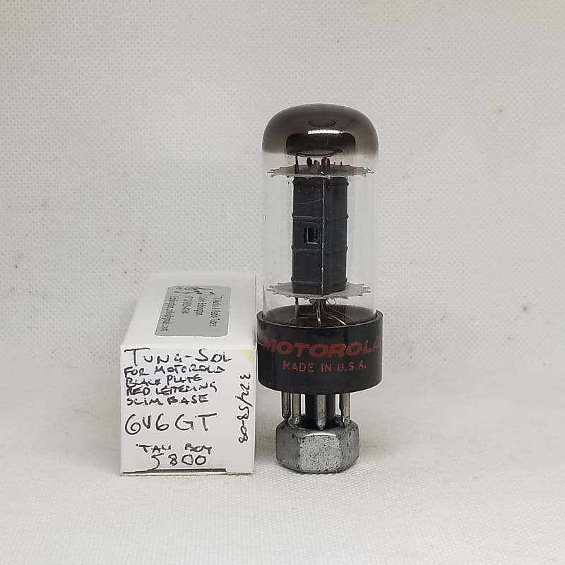 Tung-Sol TALL Boy 6V6GT Single NOS 6V6 6V6GT | Reverb