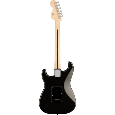 Squier FSR Affinity Series Stratocaster HSS Metallic Black | Reverb