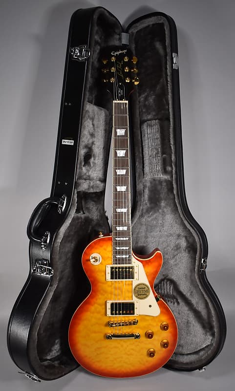 2007 Epiphone Les Paul Ultra - Sunburst W/OHSC | Reverb