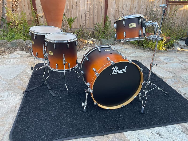 Pearl Session Studio Classic 4pc Drum Set kit Faded Tobacco | Reverb