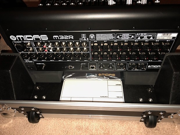 Midas M32R Mixer with Gator Road Case | Reverb