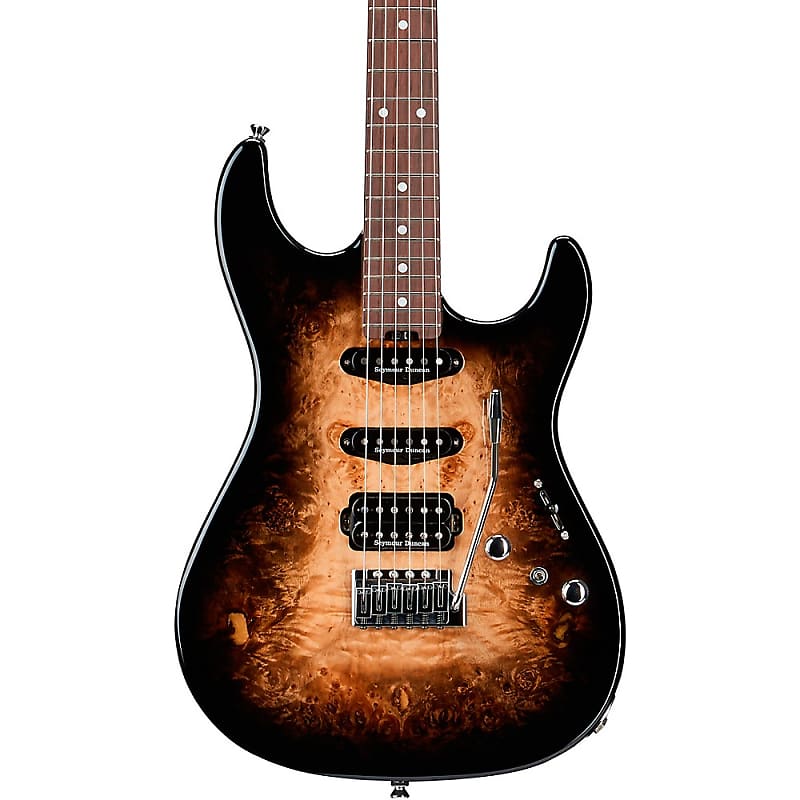 ESP Original Snapper CTMR Electric Guitar Nebula Black Burst | Reverb