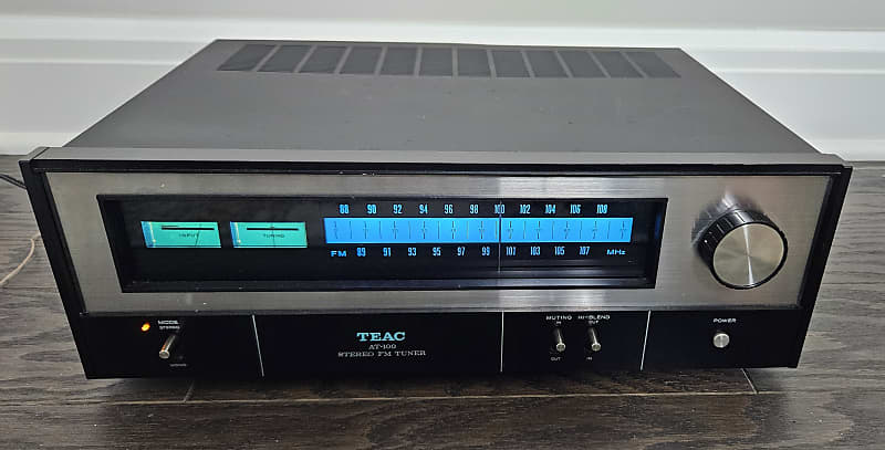 TEAC AT-100 FM Tuner - *RARE* Recapped & Restored - Excellent | Reverb
