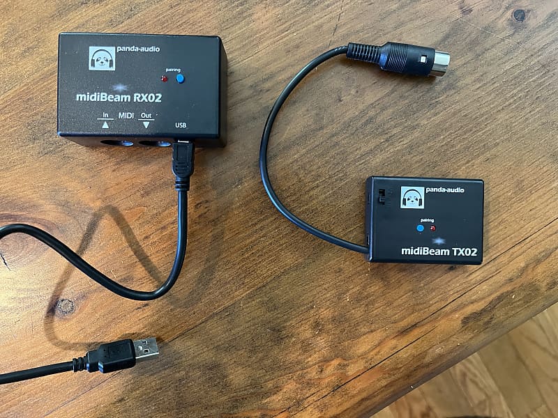 Panda Audio midiBeam RX02 and TX02 2018-2023 - Black | Reverb