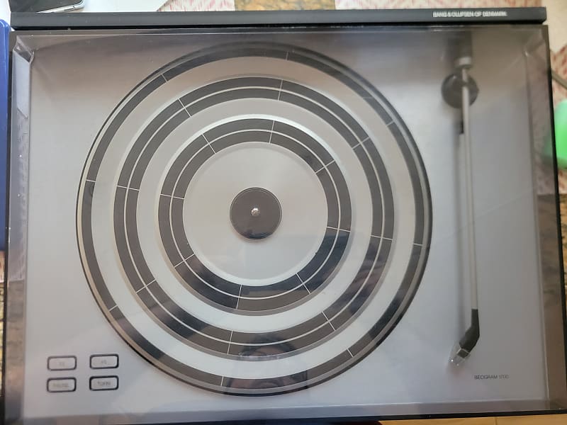 Bang And Olufsen Beogram 1700 1980 Brushed Aluminum Platter | Reverb