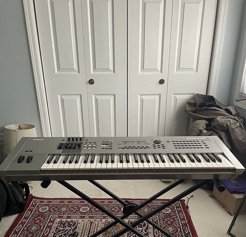 Yamaha Motif 6 2000s - Gray | Reverb