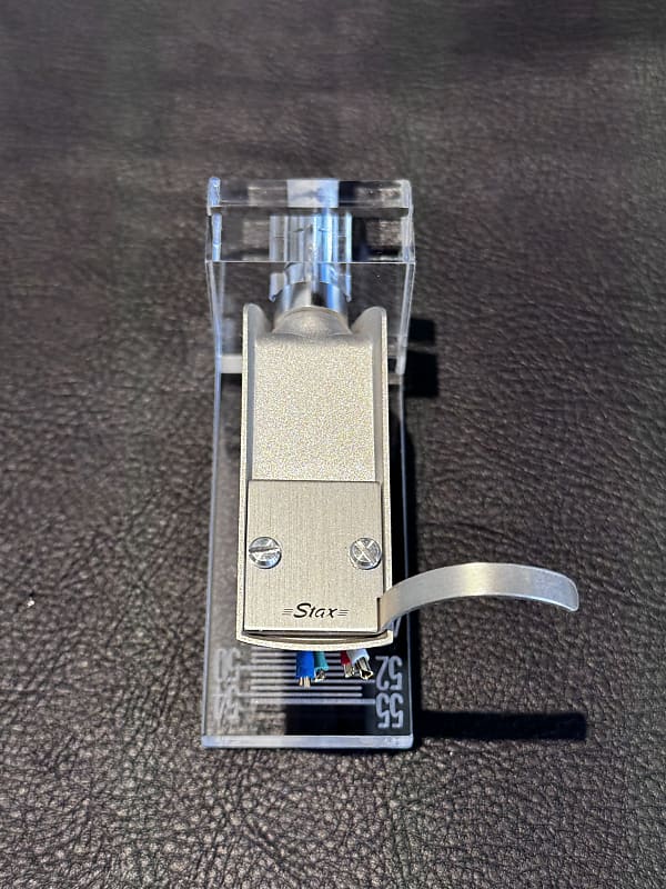 STAX HS-7 8.2g Silver Aluminum Headshell Made in Japan with | Reverb