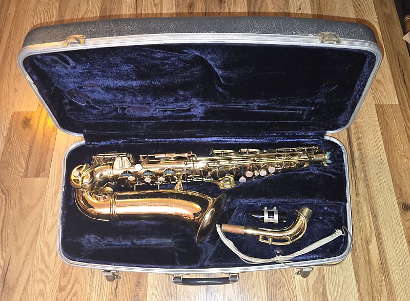 1970's Conn Shooting star Alto Saxophone with case, | Reverb