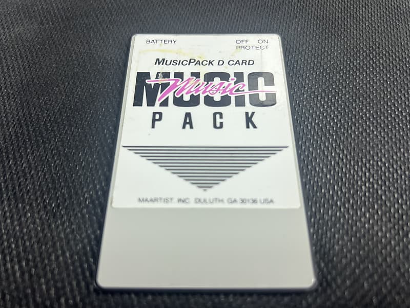 Maartists Music Pack D 256k Ram Memory Card For Roland D50 | Reverb