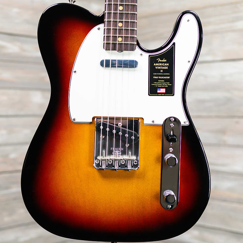 Fender American Vintage II Series 1963 Telecaster Guitar - 3 | Reverb