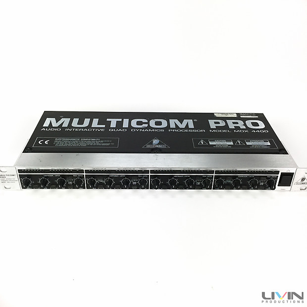 Behringer Multicom Pro 4400 Multi Quad Processor | Reverb