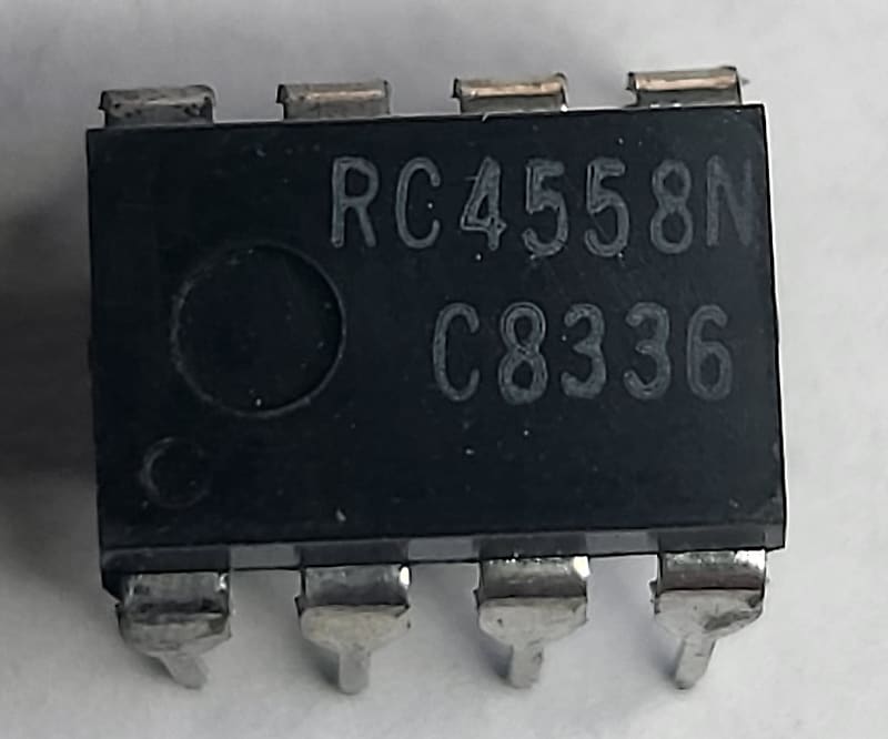 RC4558N Dual High-Gain Operational Amplifier (x5 pcs) | Reverb