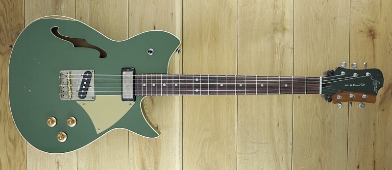Fano Alt De Facto RB6 Thinline Cadillac Green | Reverb UK