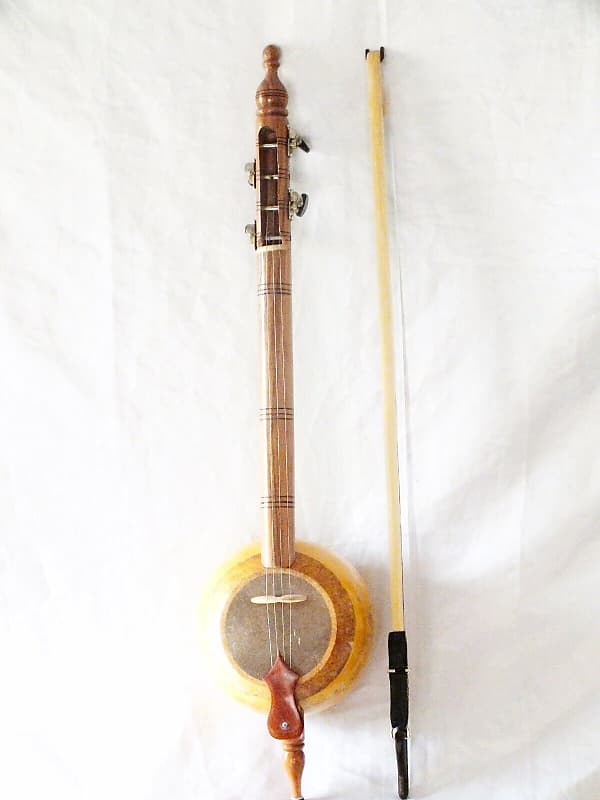 4 Courses Gourd Kabak Kemane Kemence W/ Bag qtn1 | Reverb