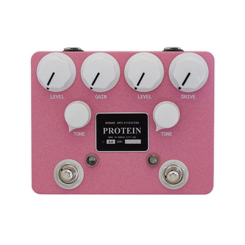 Browne Amplification Protein V3 Overdrive Pedal (Pink) | Reverb