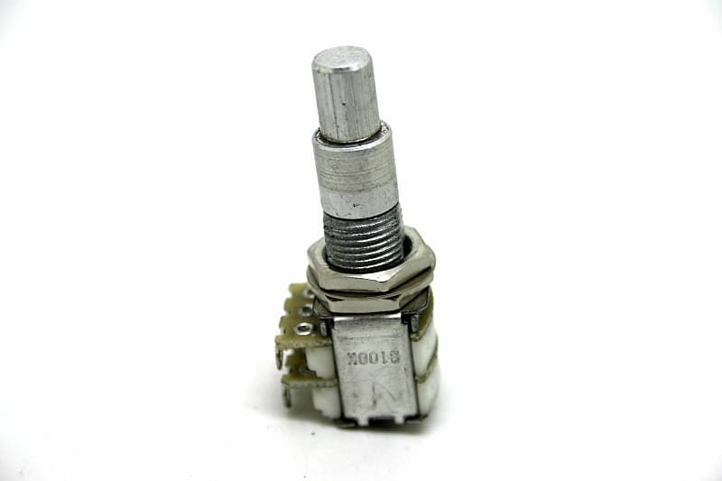 ALPHA CONCENTRIC POTENTIOMETER B100K/B100K 100K DUAL LINEAR | Reverb