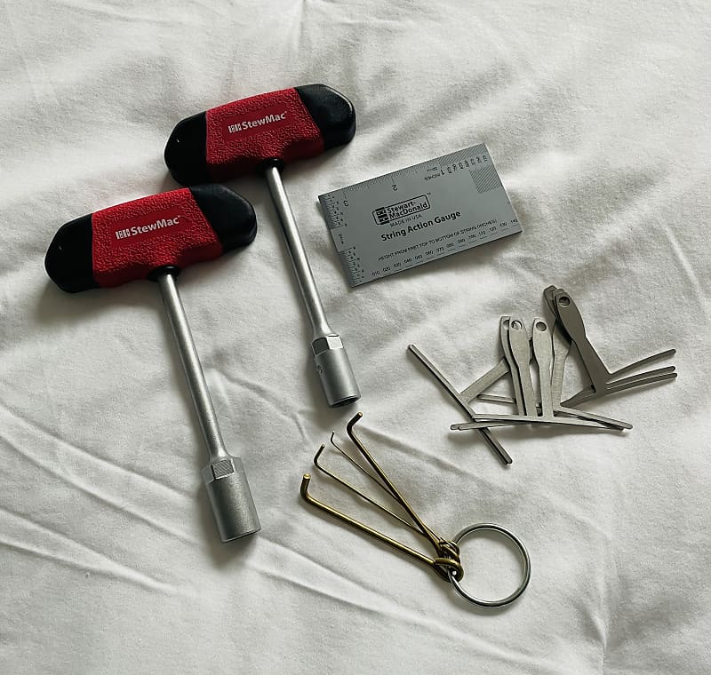 Stewmac Guitar Setup Tools / Action Adjustment Kit | Reverb