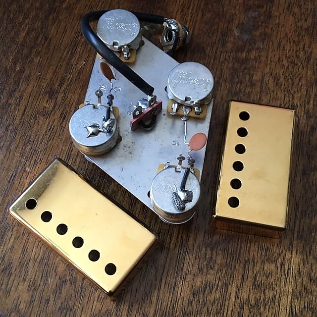 Gibson Les Paul Volume and Tone Pots with Input Jack and | Reverb
