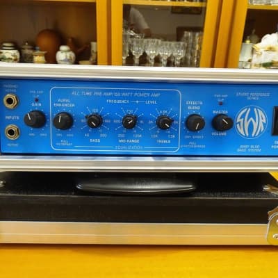 SWR Baby Blue-Electric Blue Bass Amp-Head (Baby Blue II) 90s | Reverb