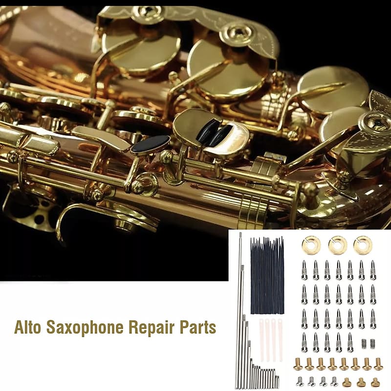 Alto Sax Repair Kit To Replace Damaged Parts For Saxophone | Reverb UK