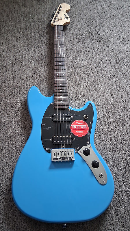 Squier Sonic Mustang + Mods | Reverb
