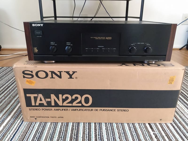 Sony TA-N220 ES 1991 - Black Excellent Condition | Reverb