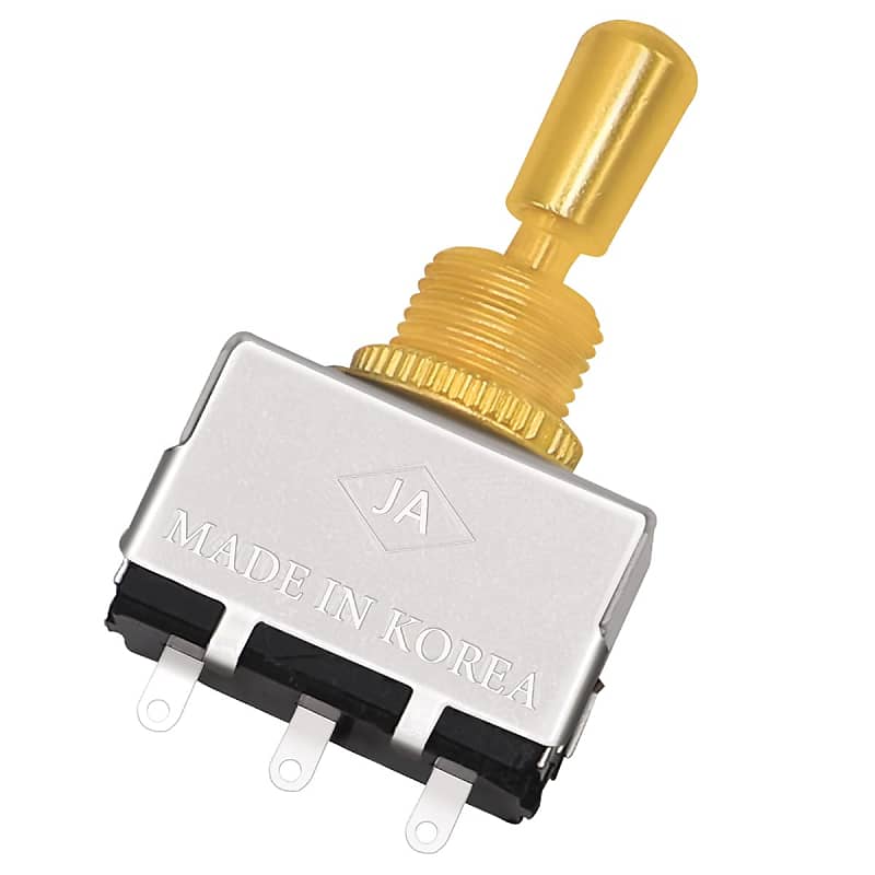 3 Way Golden Electric Guitar Box Metal Toggle Switch Tone | Reverb
