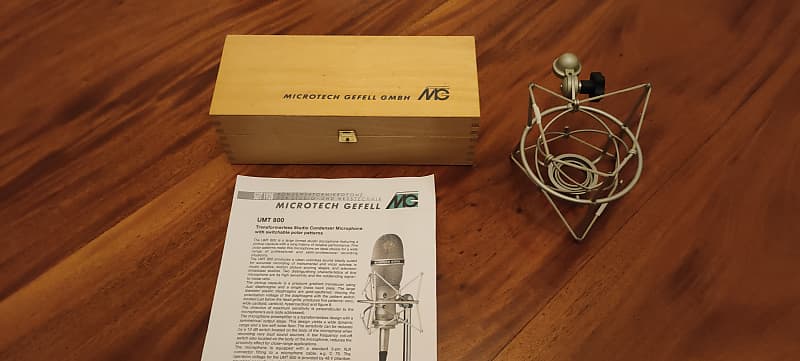 Microtech Gefell UMT800 Large-diaphragm Capacitor | Reverb