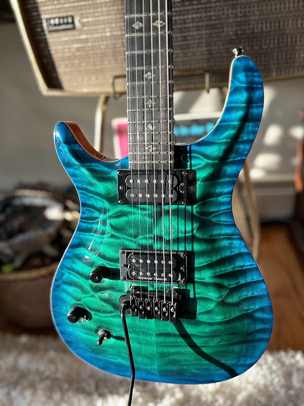 Carvin CT-6 Left Handed Electric Guitar w/ OHSC | Reverb