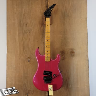Kramer Baretta Flip Flop Red Vintage 1986 Maple Neck w/ HSC | Reverb