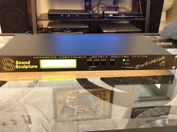 Sound Sculpture Switchblade 8 Black | Reverb